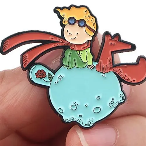 Pin El Principito y el zorro en planeta – Prince Personaliza / Tienda ...